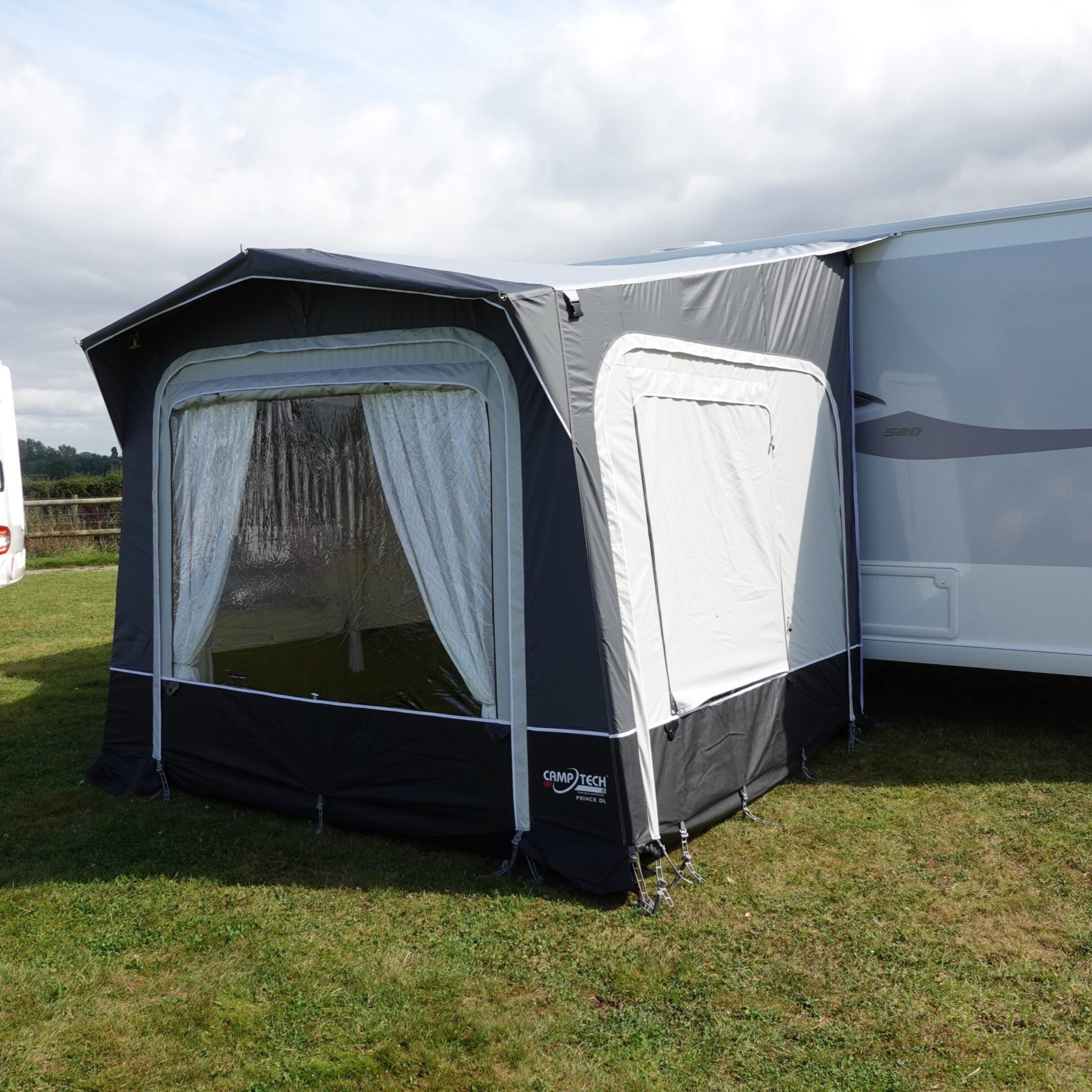 Camptech Prince DL 260 Seasonal Porch Awning FREE CARPET INC – Onyx ...